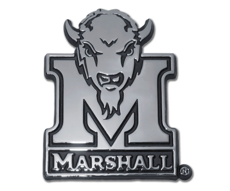 Marshall University Buffalo Chrome Emblem | Elektroplate