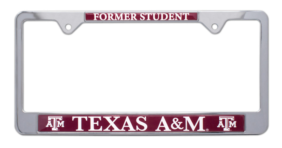 Texas A&M Alumni License Plate Frame | Elektroplate