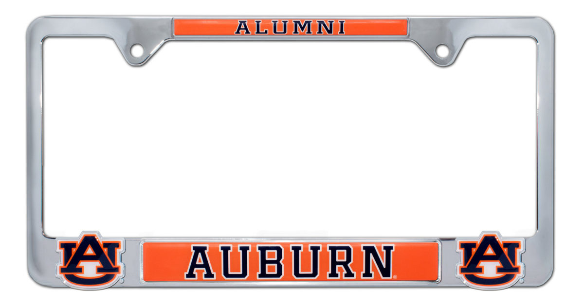 Auburn Alumni 3D License Plate Frame | Elektroplate