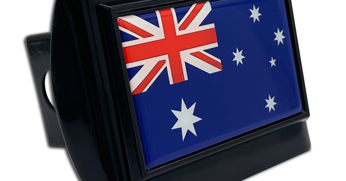 Australian Black Hitch Cover | Elektroplate