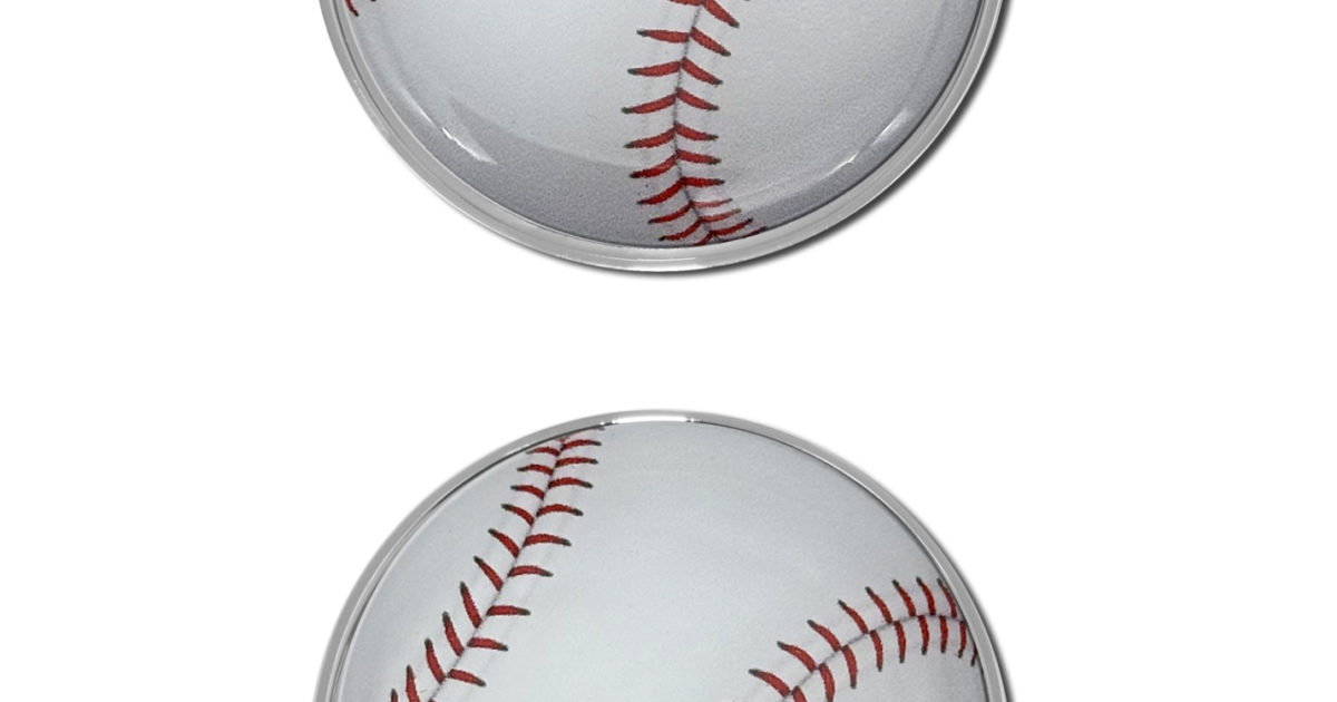 Baseball Chrome Emblem Minis | Elektroplate