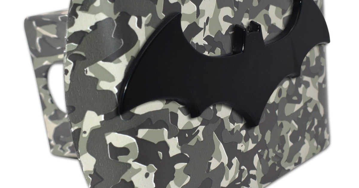 Batman Urban Camo Hitch Cover | Elektroplate