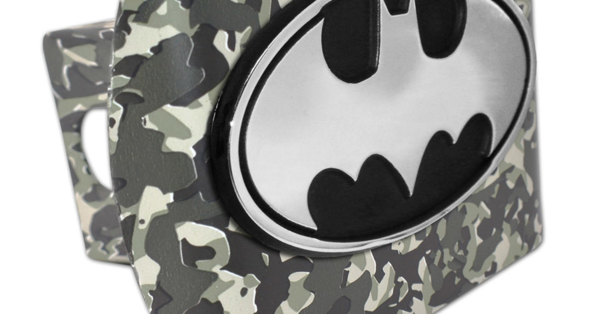 Batman Urban Camo Hitch Cover | Elektroplate
