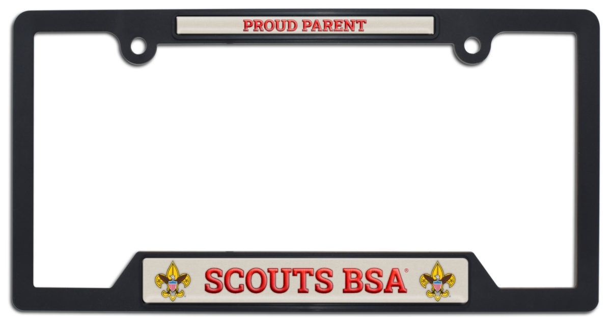 Scouting America (BSA) Parent Black Open Plastic… | Elektroplate