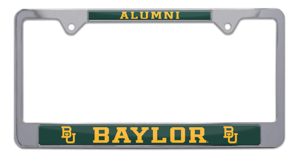 Baylor Alumni License Plate Frame | Elektroplate