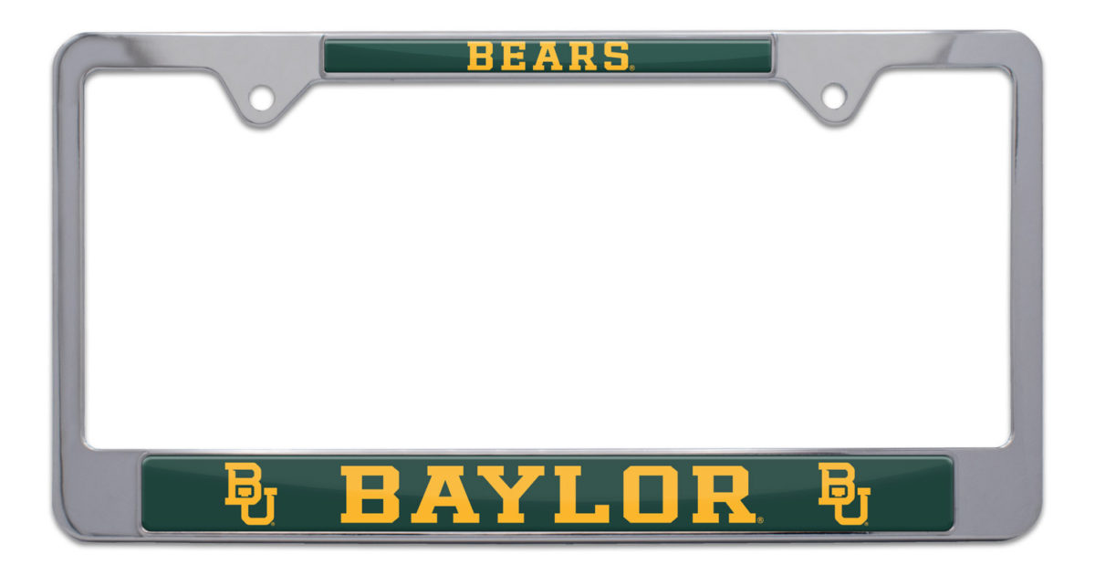 Baylor Bears License Plate Frame | Elektroplate