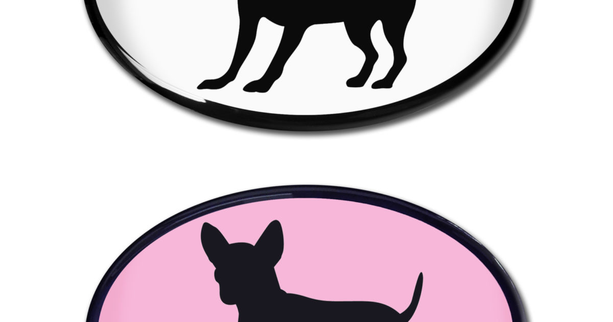 Chihuahua 3D Decal 2-Pack | Elektroplate