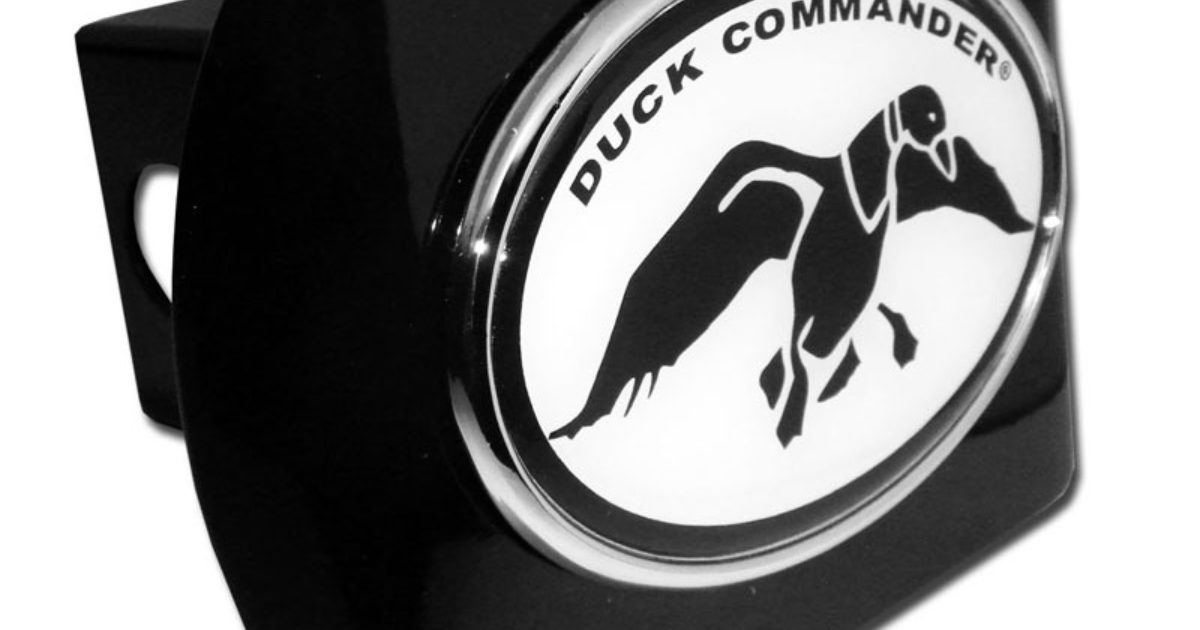 Duck Commander Black Hitch Cover | Elektroplate