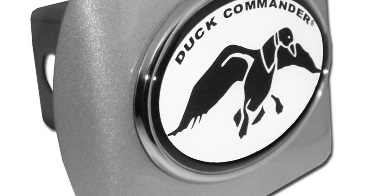 Duck Commander Brushed Chrome Hitch Cover | Elektroplate