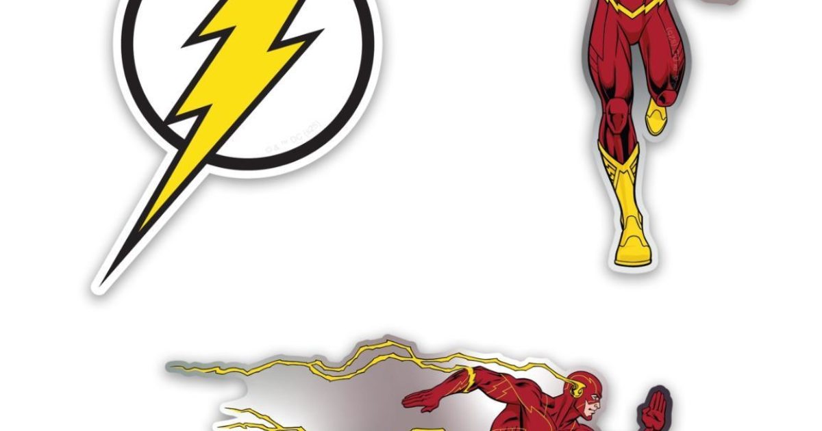The Flash Decal 3-Pack | Elektroplate