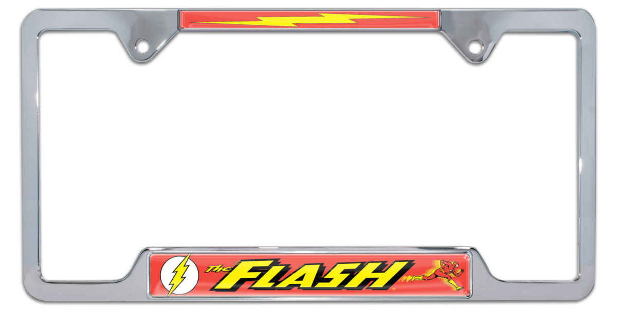 The Flash Open License Plate Frame | Elektroplate