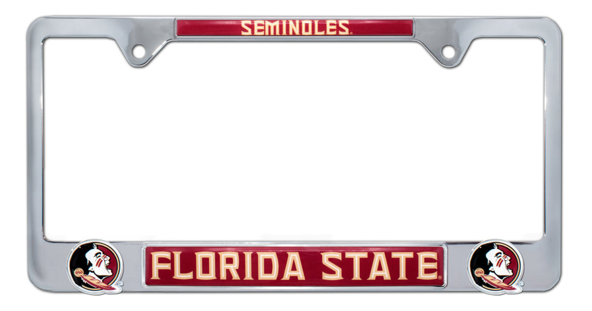 Florida State Seminoles 3D License Plate Frame | Elektroplate