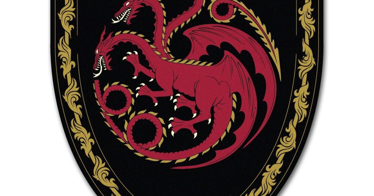 House of the Dragon Targaryen Shield Dynamic Decal | Elektroplate