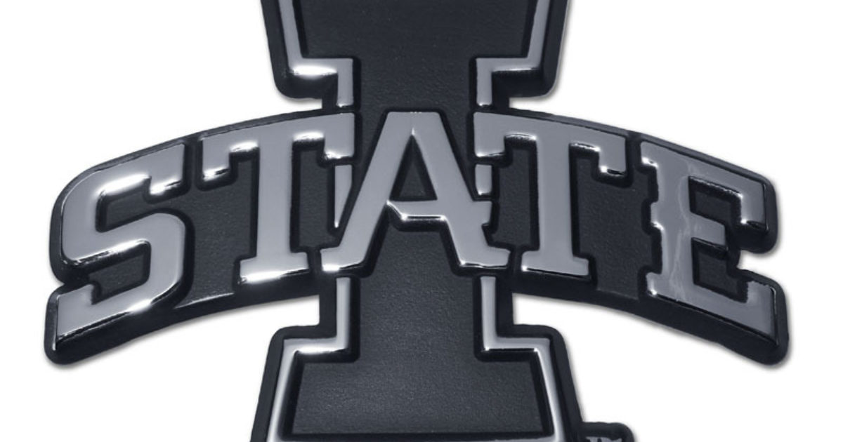Iowa State Chrome Emblem | Elektroplate