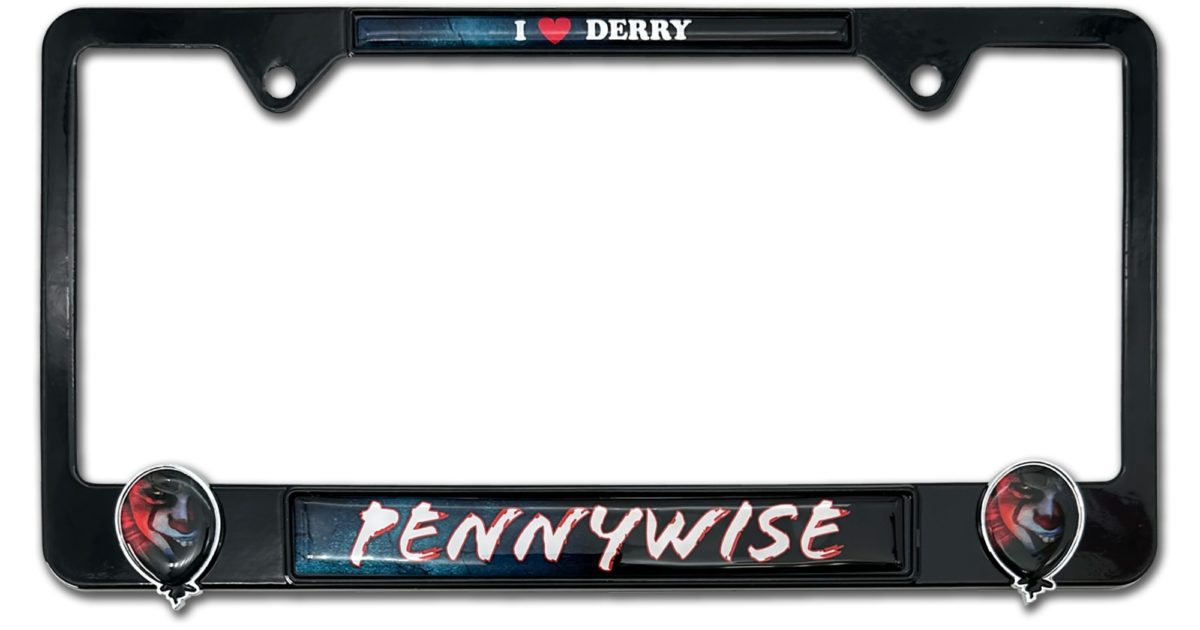 3D Pennywise IT Movie "I Love Derry" Black Metal… | Elektroplate