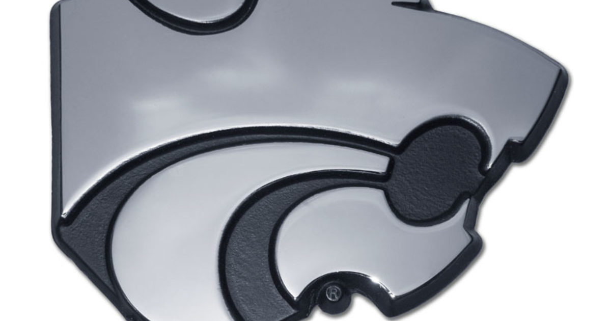 Kansas State Chrome Emblem | Elektroplate