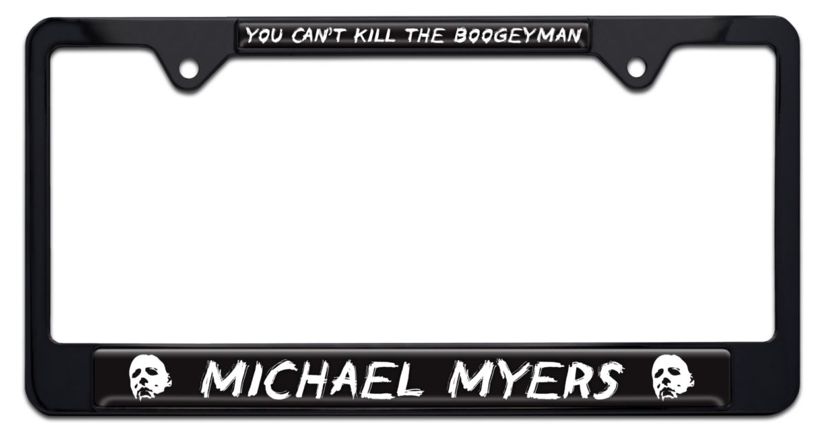 Michael Myers Boogeyman License Plate Frame | Elektroplate