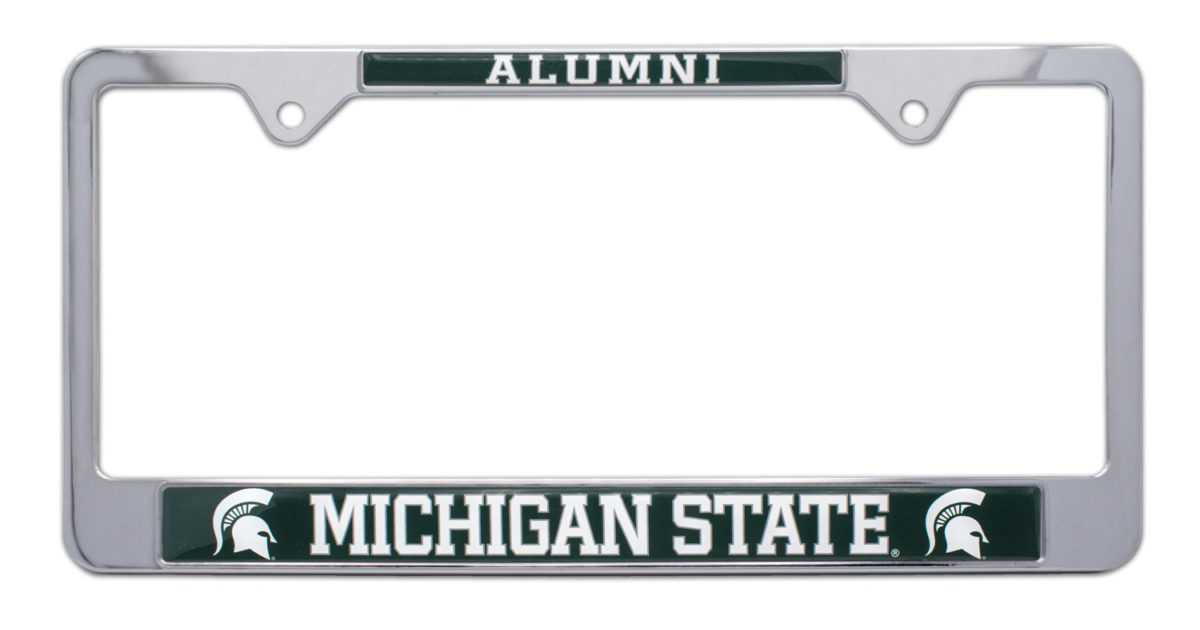 Michigan State Alumni License Plate Frame | Elektroplate