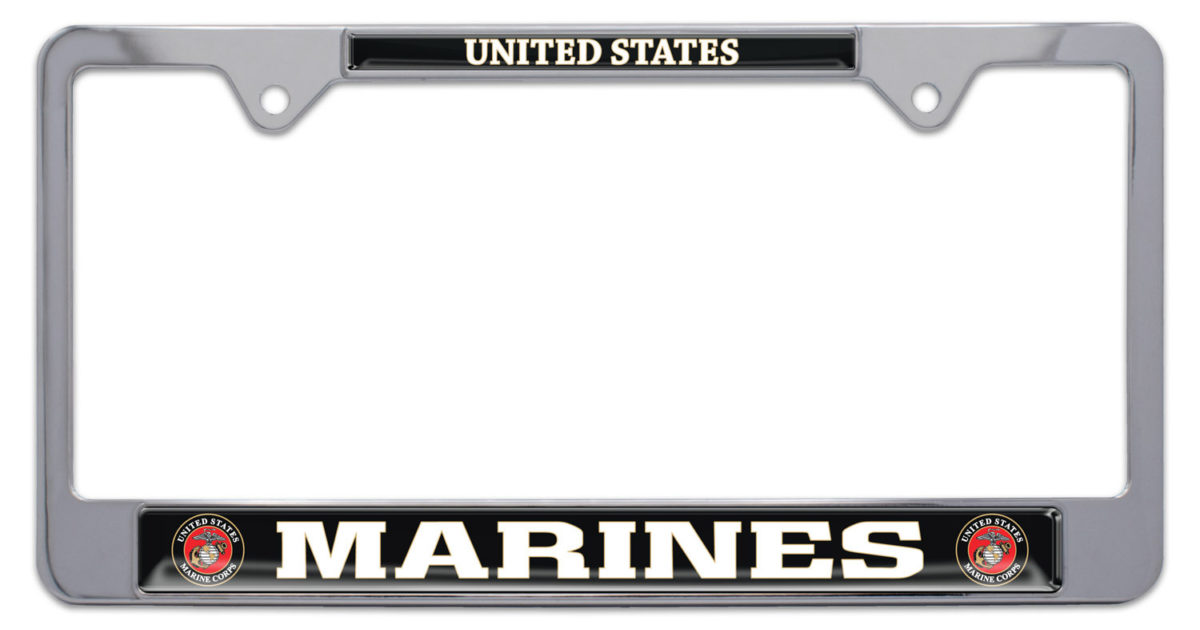 US Marines License Plate Frame | Elektroplate