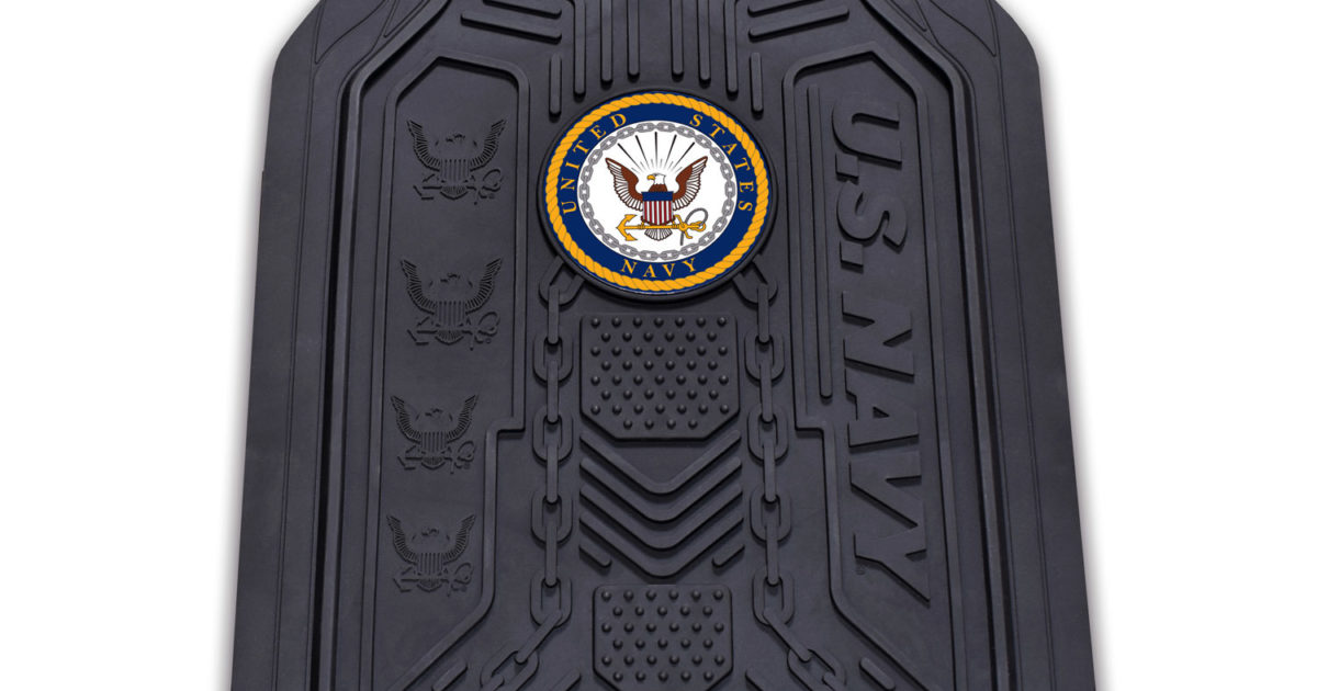 Navy Floor Mat - 2 Pack | Elektroplate