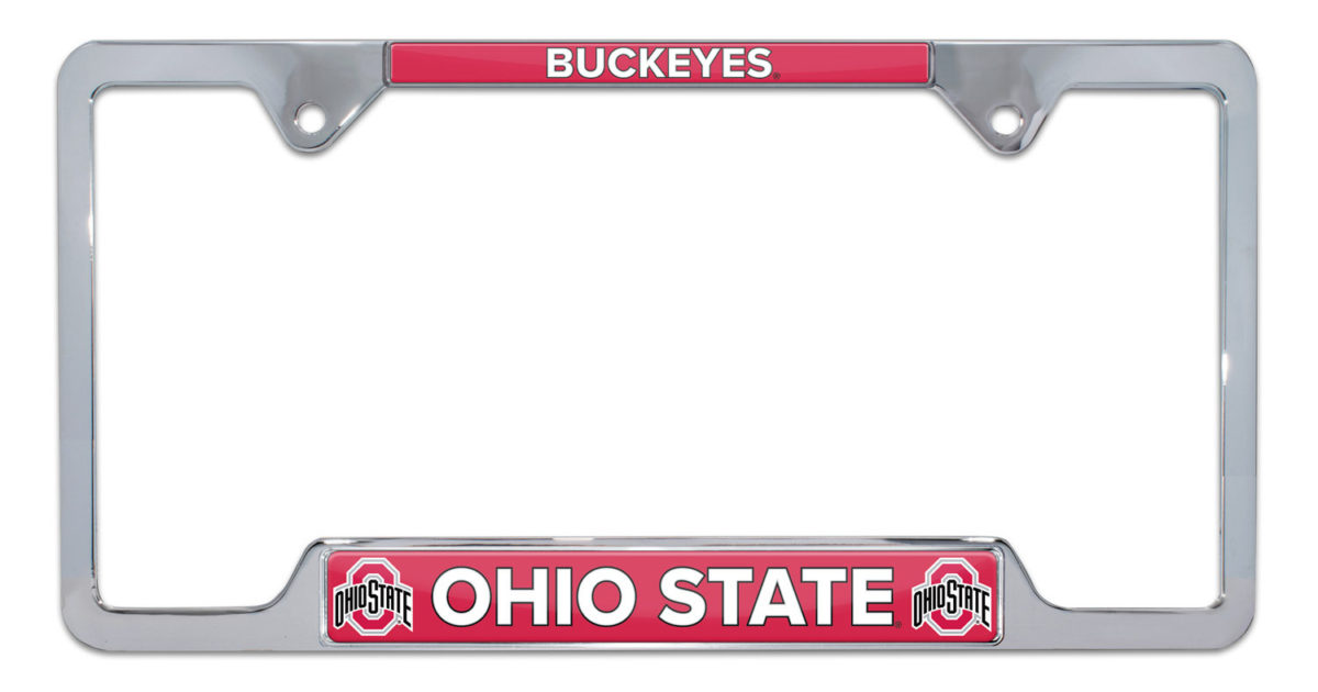 Ohio State Buckeyes License Plate Frame | Elektroplate