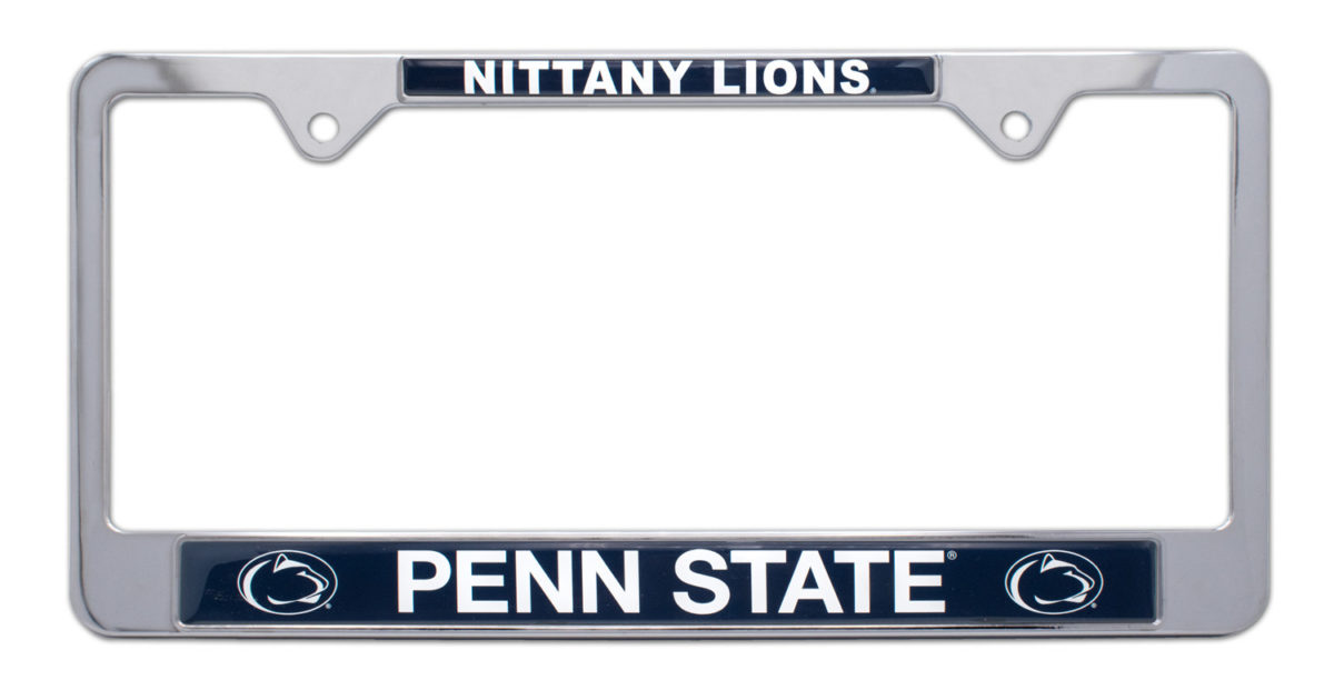 Penn State Nittany Lions License Plate Frame | Elektroplate