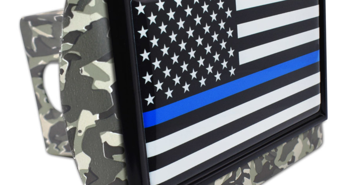 Police Urban Camo Hitch Cover | Elektroplate