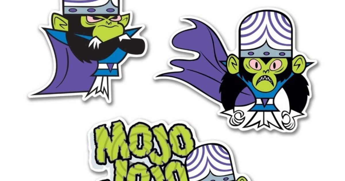 Mojo Jojo Decal 3-Pack | Elektroplate