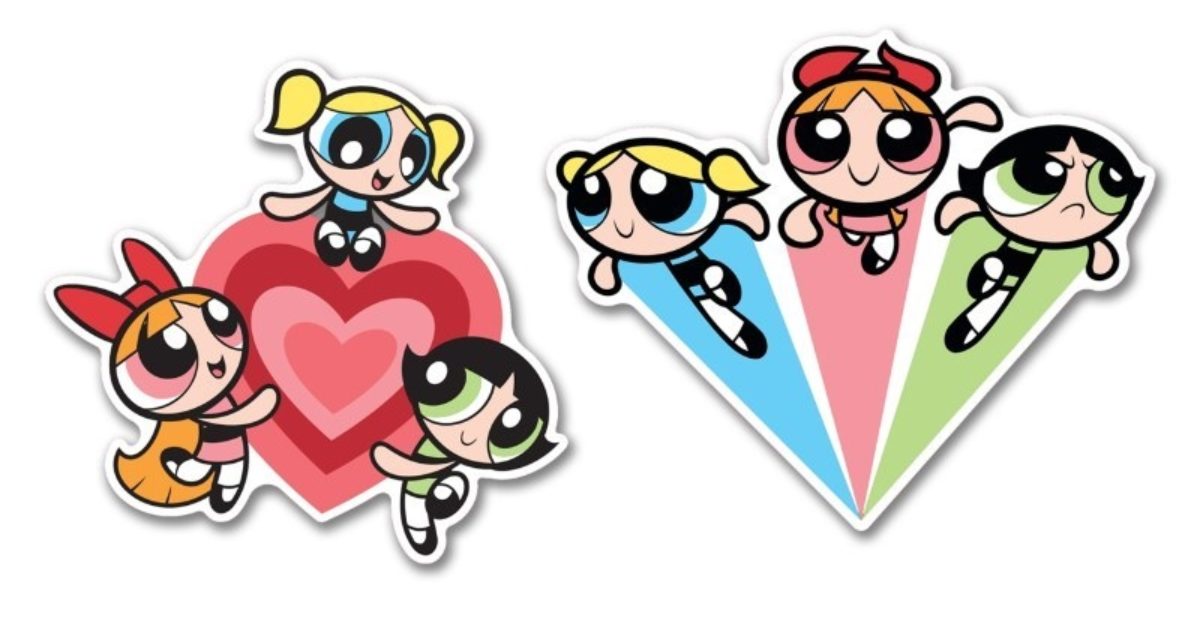 Powerpuff Girls Decal 2-Pack | Elektroplate