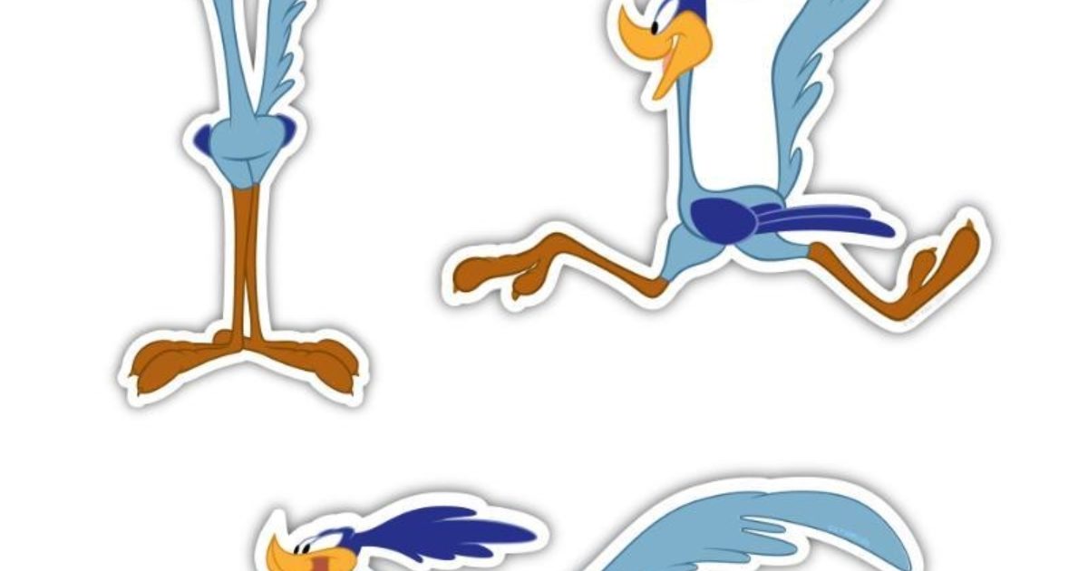 Road Runner 3-Pack Decals | Elektroplate