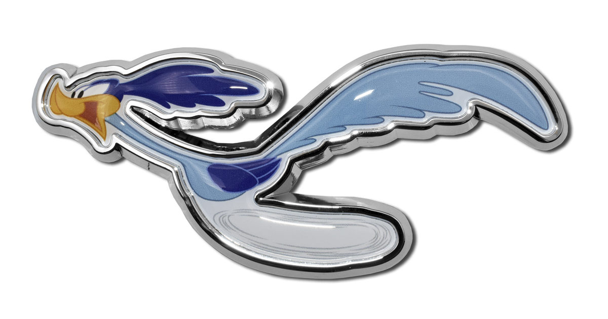 Road Runner Chrome Emblem | Elektroplate