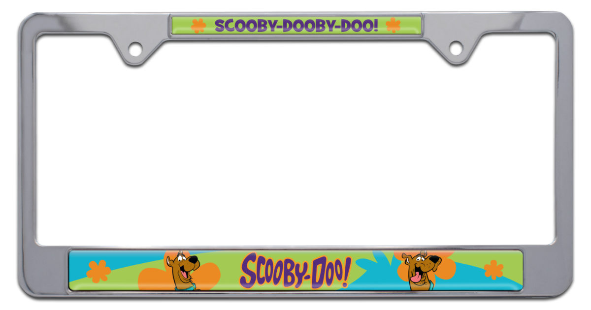 Scooby-Dooby-Doo License Plate Frame | Elektroplate