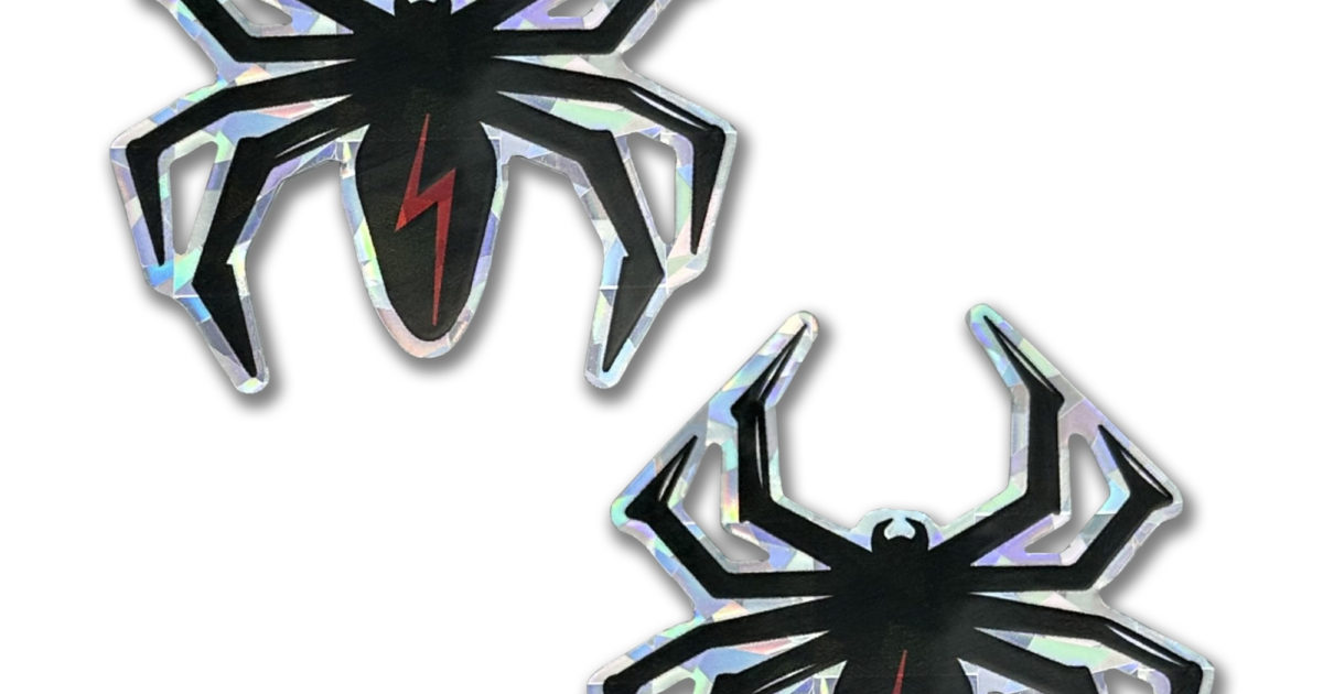 Red Spider Reflective Decal 2-Pack | Elektroplate
