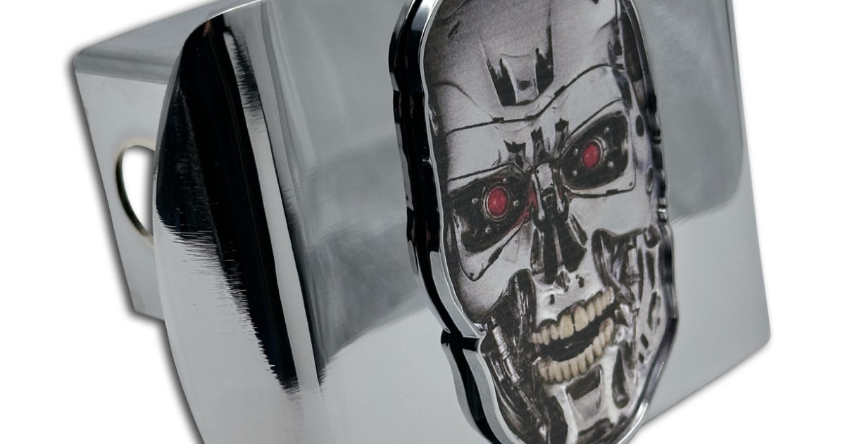 Terminator Chrome Hitch Cover | Elektroplate