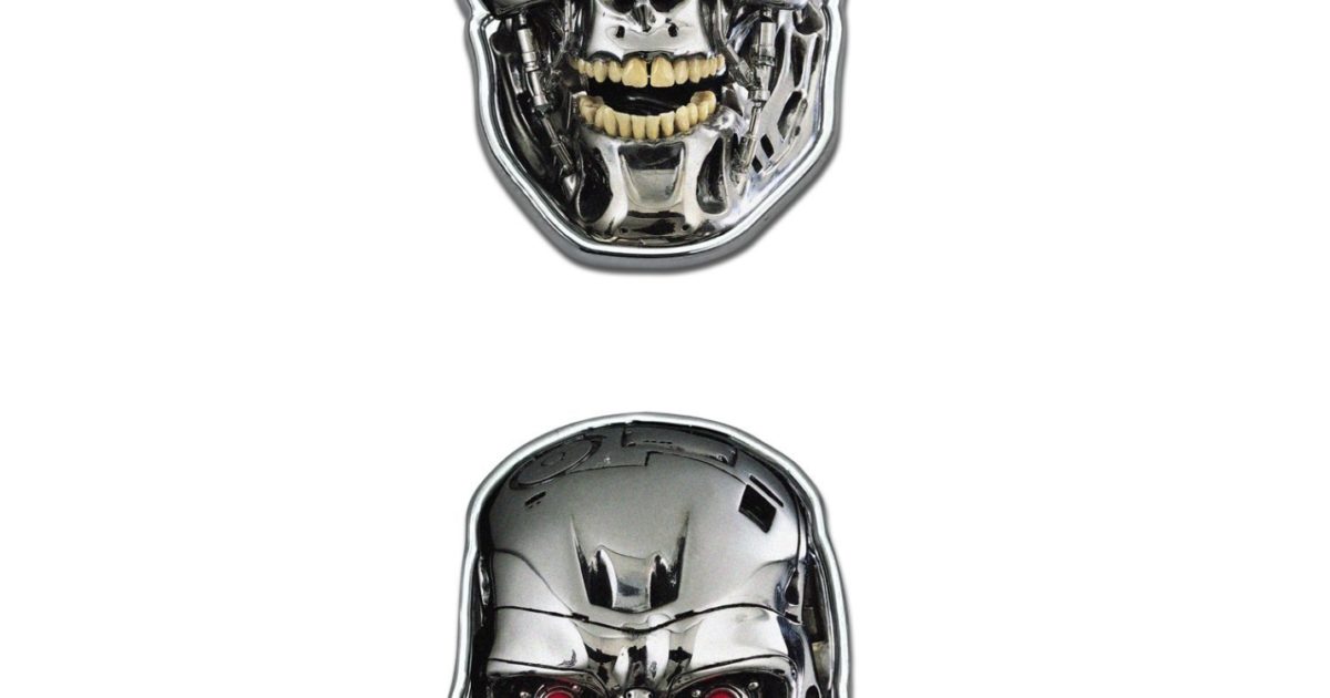 Terminator Chrome Emblem Minis | Elektroplate