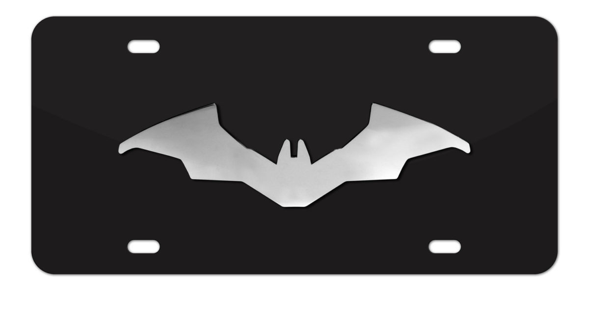 The Batman Movie Black Metal License Plate | Elektroplate