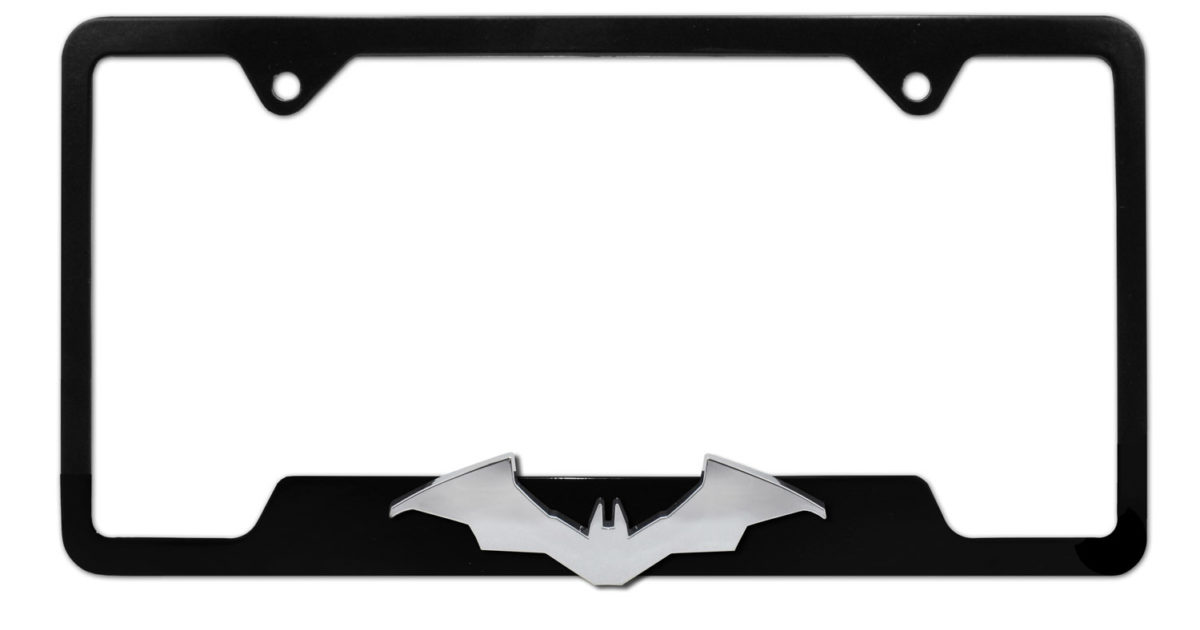 The Batman Movie Black Open License Plate Frame | Elektroplate