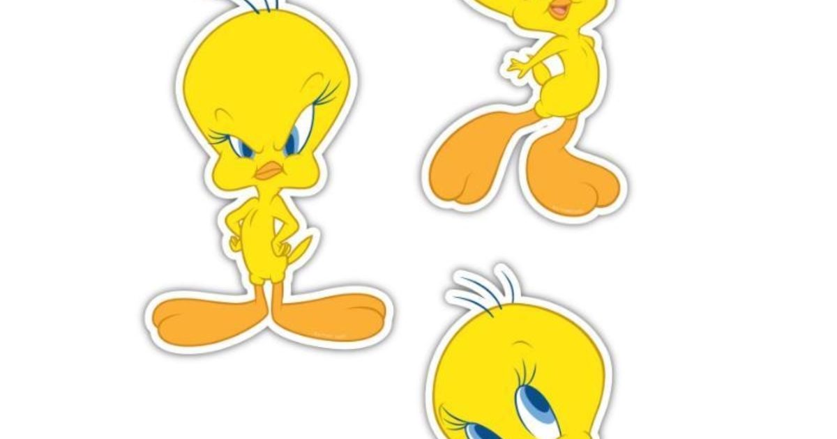 Tweety Bird 3-Pack Decals | Elektroplate