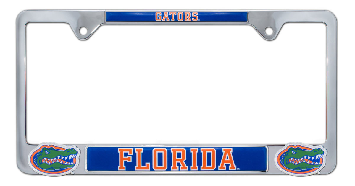 University of Florida Gators 3D License Plate Frame | Elektroplate