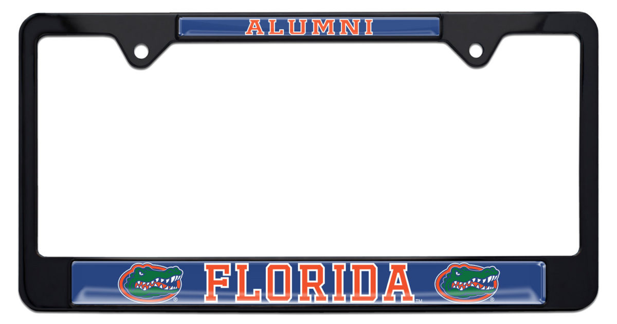 University of Florida Alumni Black License Plate Frame | Elektroplate