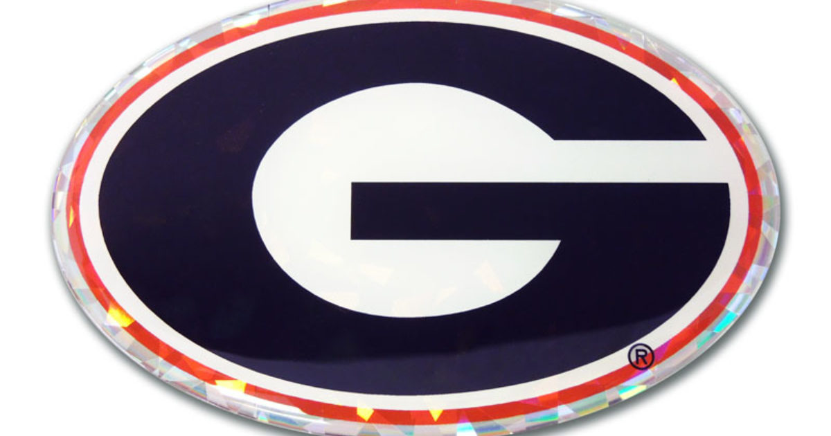 Georgia Color 3D Reflective Decal | Elektroplate