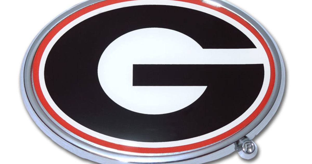 Georgia Color Chrome Emblem | Elektroplate