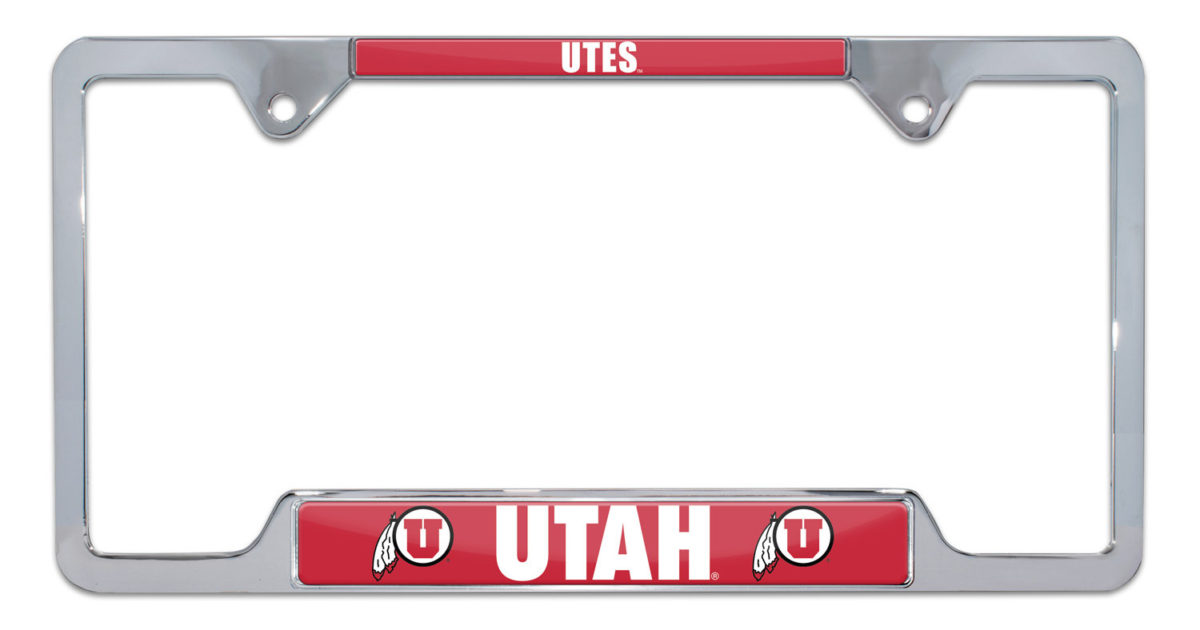 Utah Utes License Plate Frame | Elektroplate