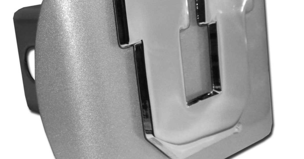 Utah Brushed Hitch Cover | Elektroplate