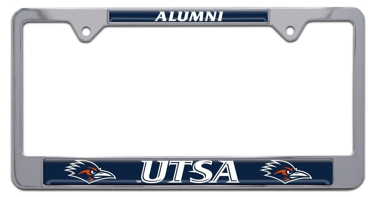 UTSA Alumni Chrome License Plate Frame | Elektroplate