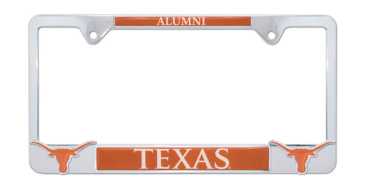 University of Texas Alumni 3D License Plate Frame | Elektroplate