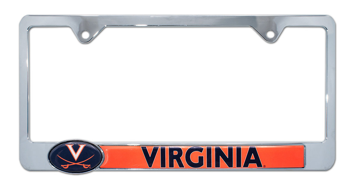University of Virginia 3D License Plate Frame | Elektroplate