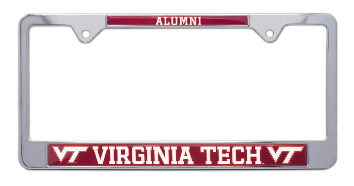 Virginia Tech Alumni License Plate Frame | Elektroplate