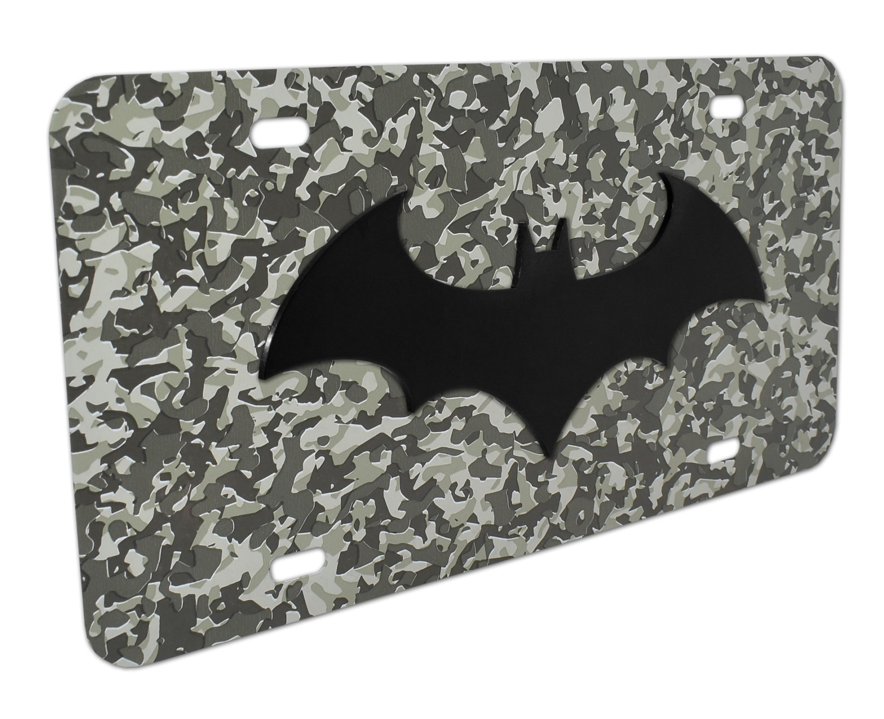 Batman Bat Urban Camo License Plate | Elektroplate