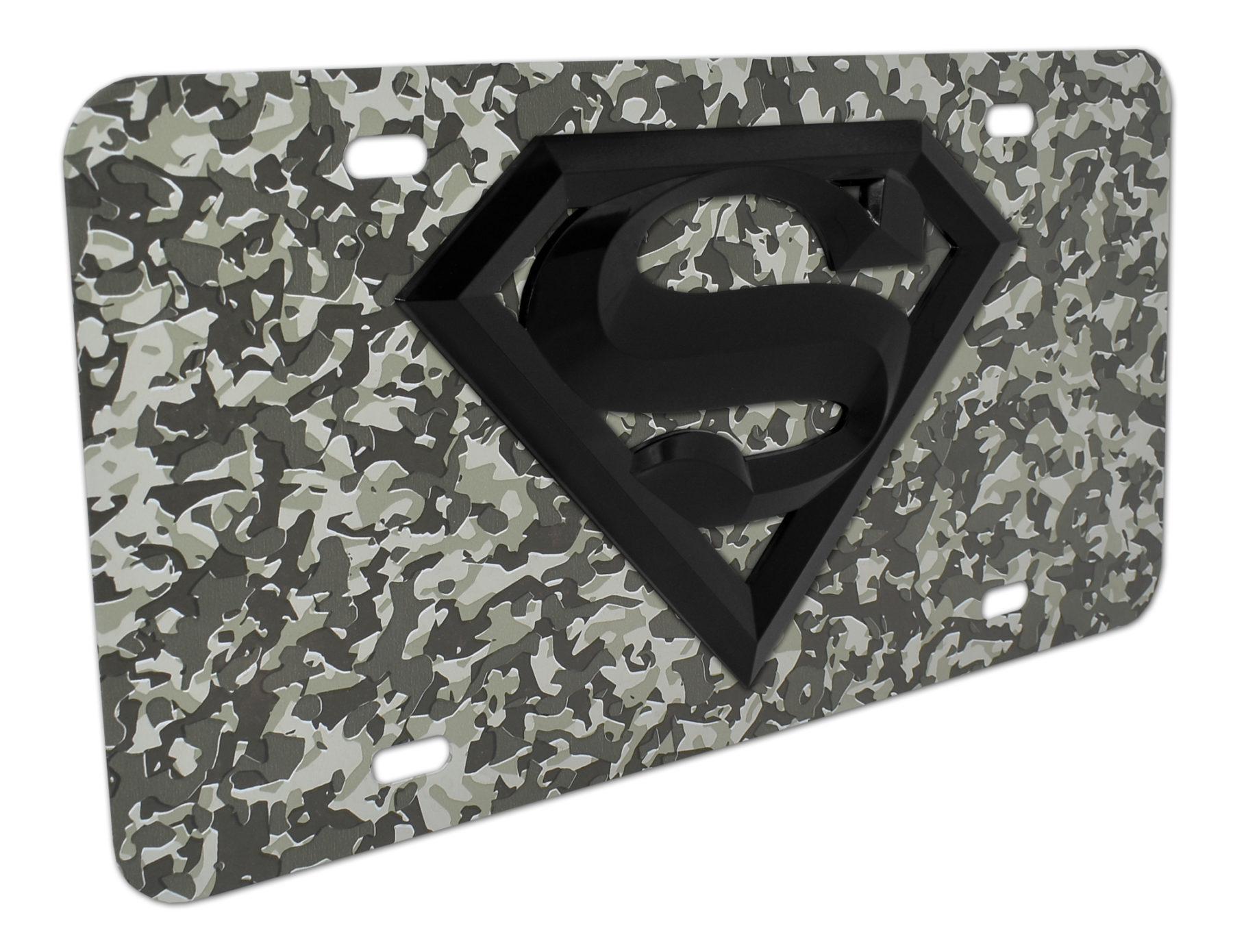 Superman Urban Camo License Plate | Elektroplate
